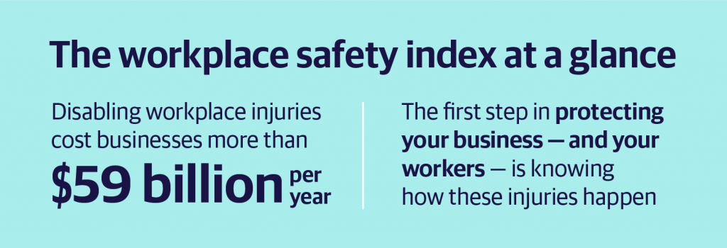 2020 workplace safety index: the top 10 causes of disabling injuries ...